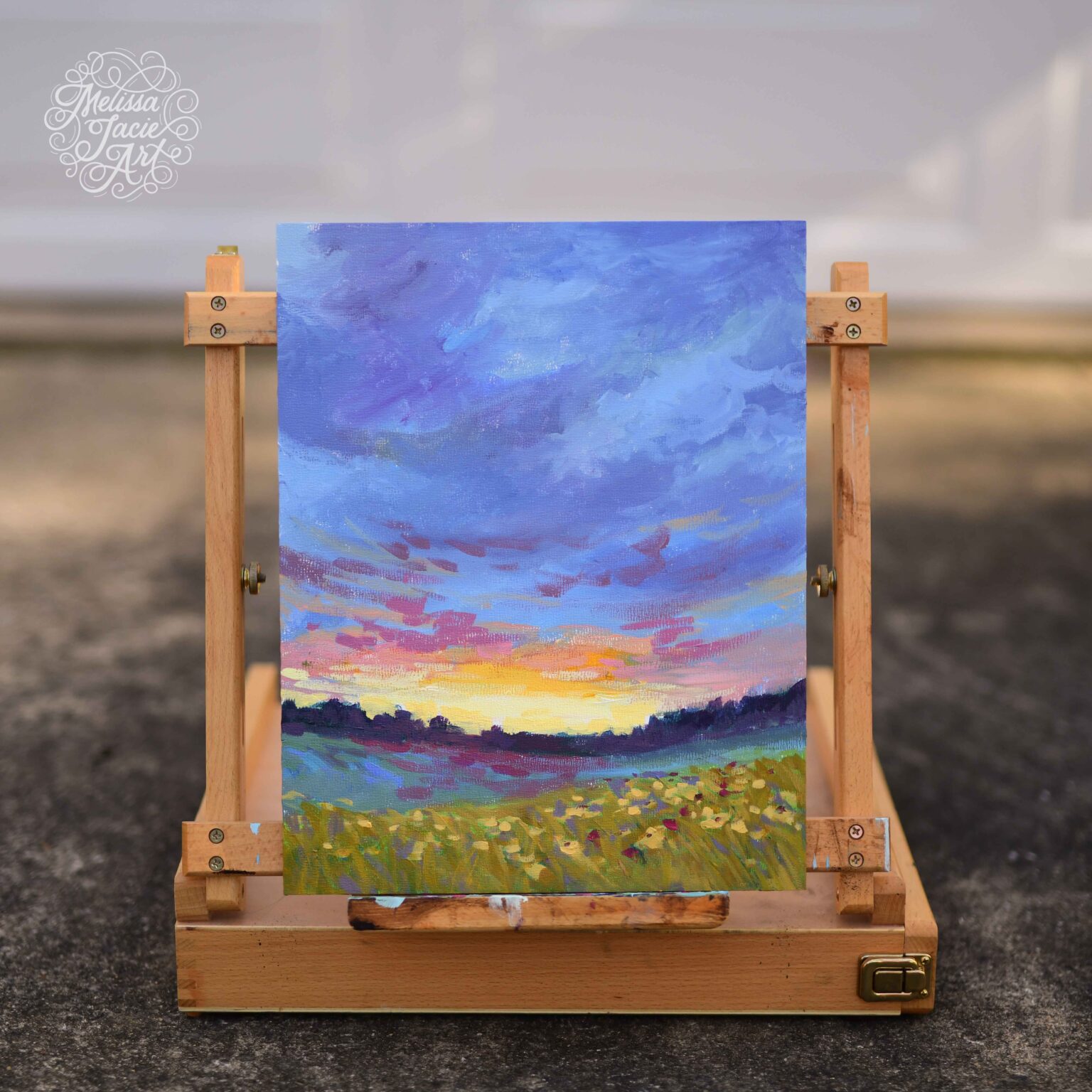 Honeycomb Hope Art | Melissa Jacie